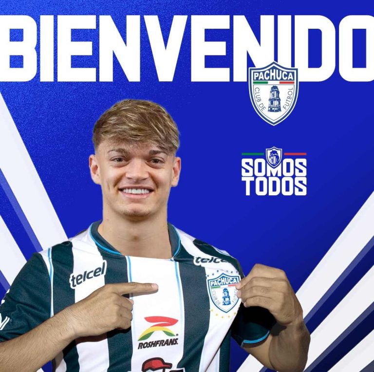 Valentín Rodríguez último refuerzo del Pachuca para el Clausura 2024