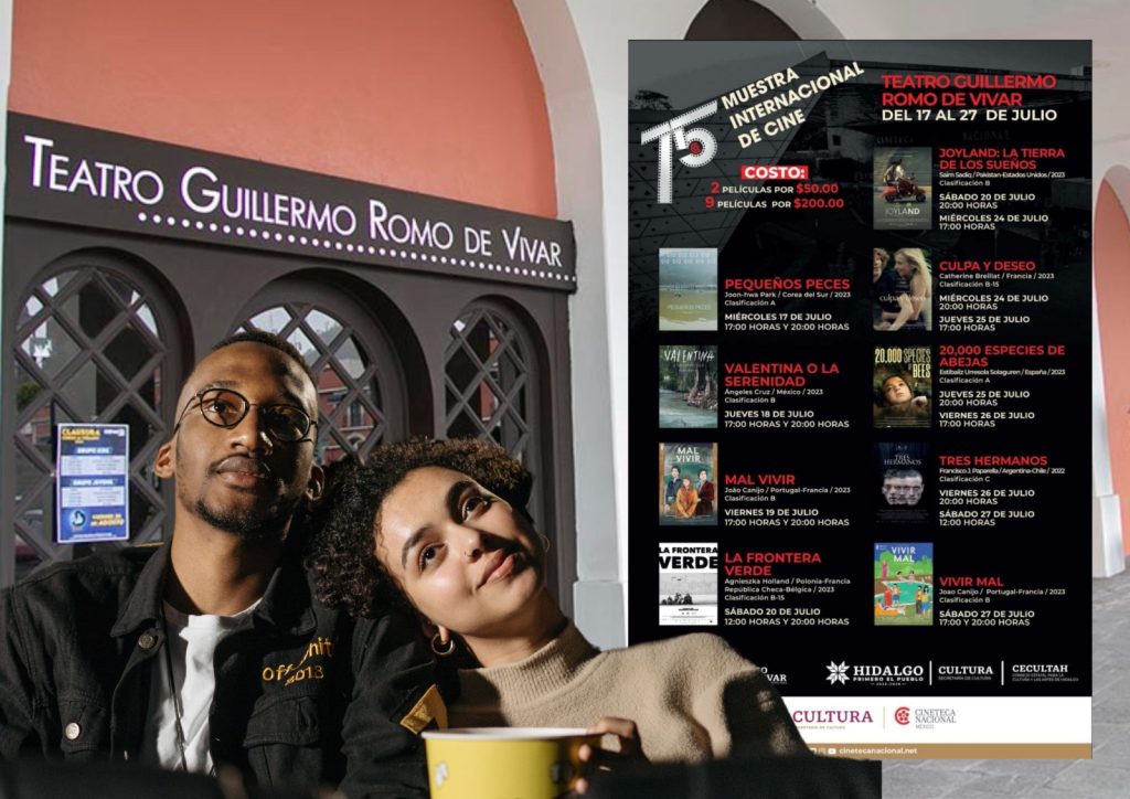 Conoce la cartelera de la 75 Muestra Internacional de Cine en Pachuca