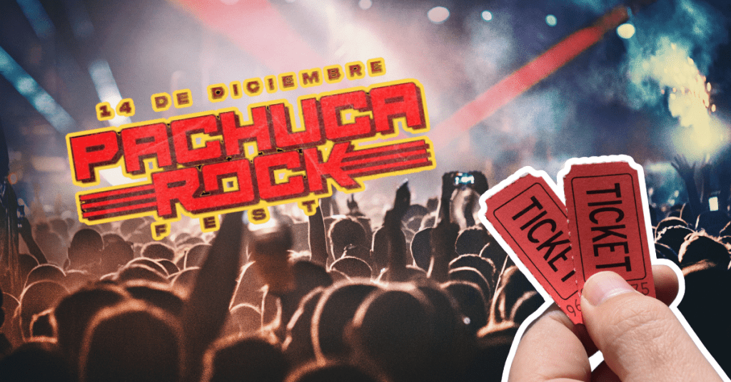 ¡Promoción 2x1 para el Pachuca Rock Fest 2024!